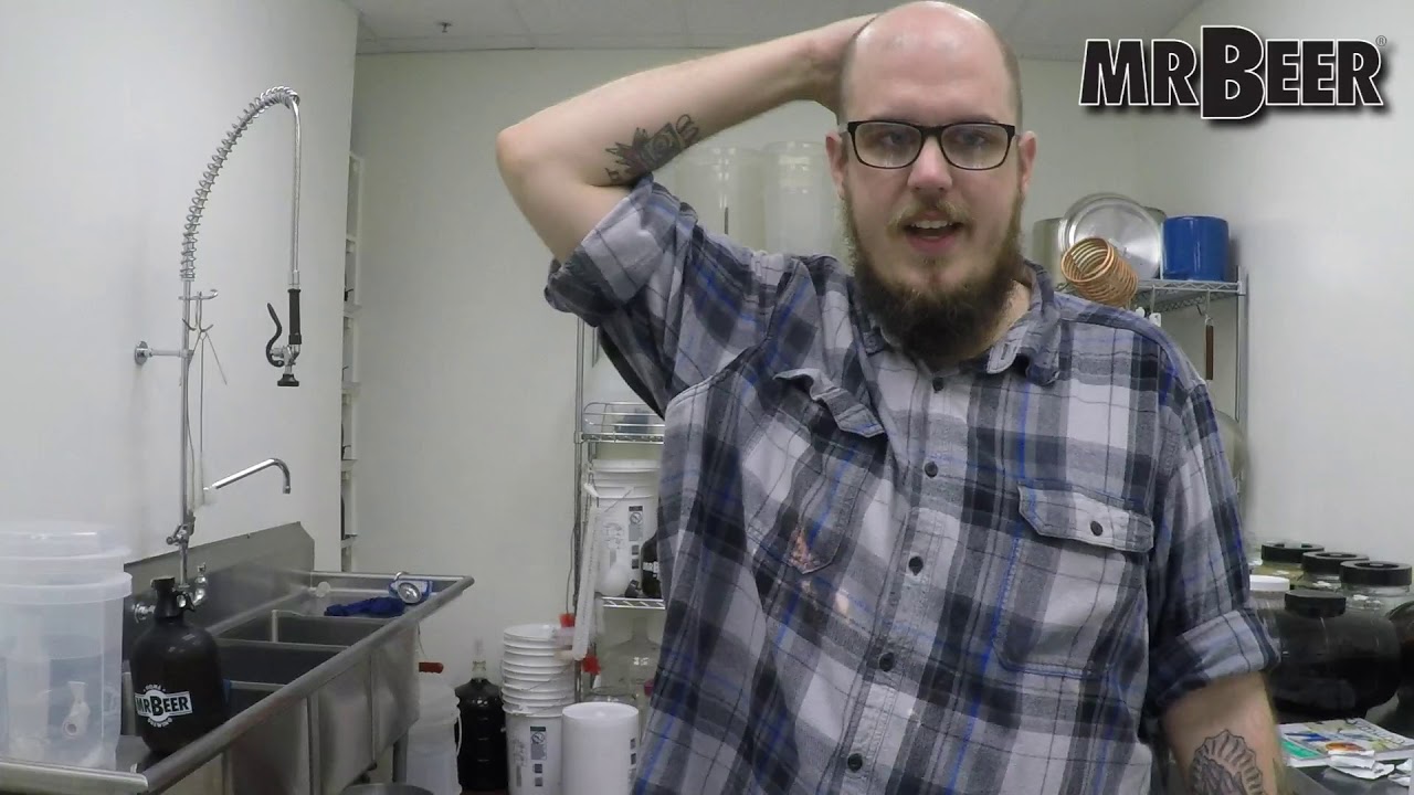 Mr.Beer Tart Boysenberry Saison Recipe - YouTube