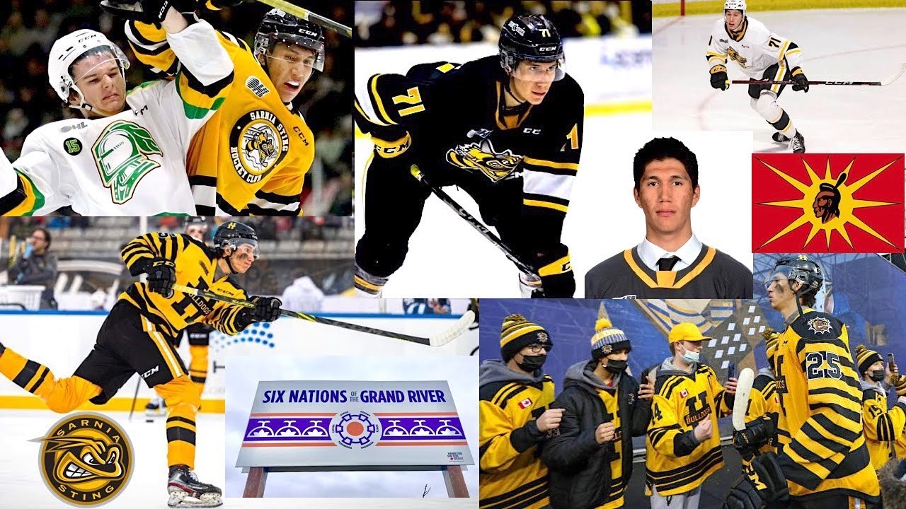 Brenden Anderson: - Mohawk - OHL Indigenous Hockey Player - Six Nations ...