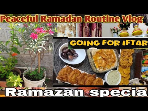 Peaceful Ramadan Routine Volg||Going for iftar - YouTube