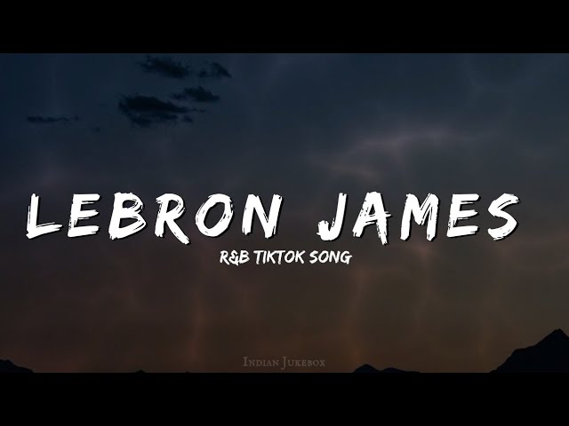 Lebron James Song | R&B TikTok Song "Lebron Lebron Lebron James" Chords ...