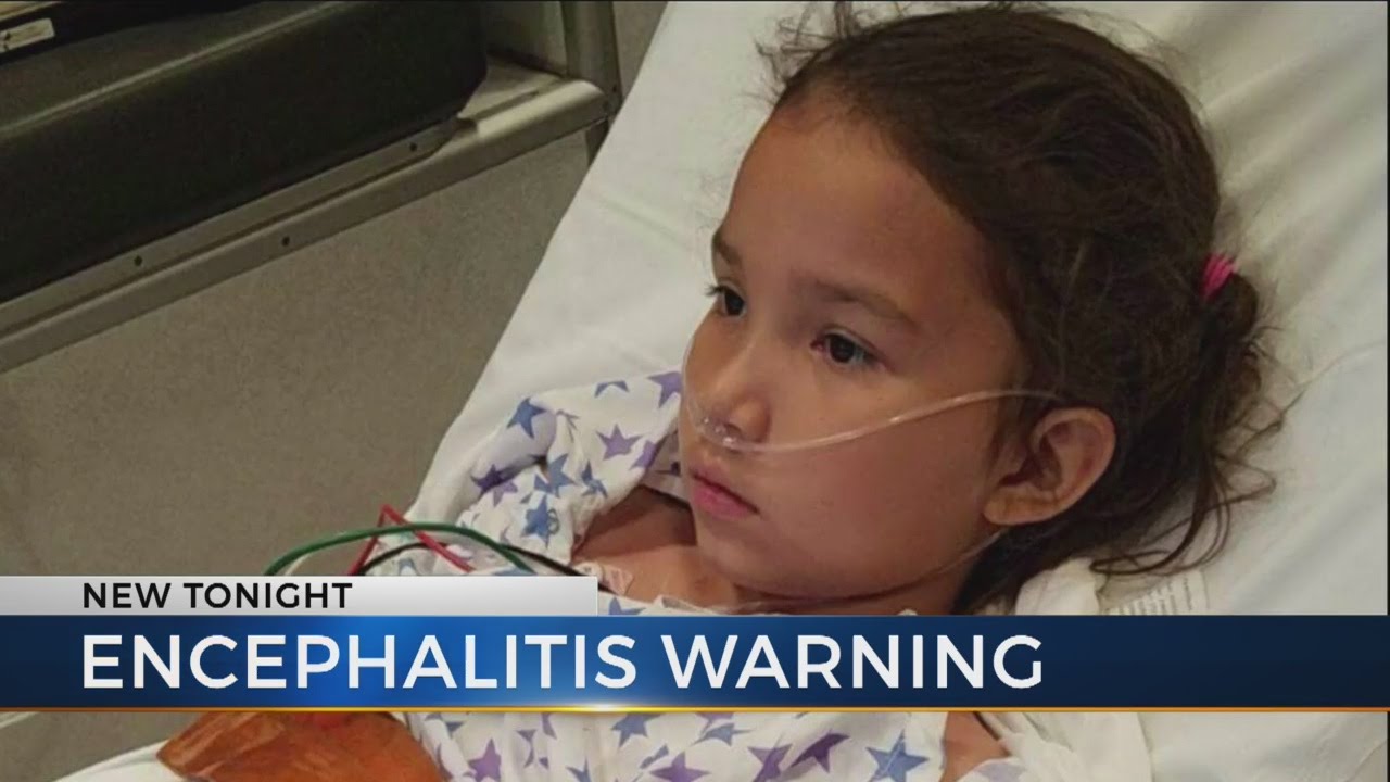 Child diagnosed with encephalitis in Delaware County - YouTube