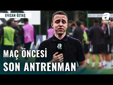 Beşiktaş, Marsilya Maçı Öncesi Son Antrenmanını Gerçekleştiriyor! | İşte O Canlı Görüntüler