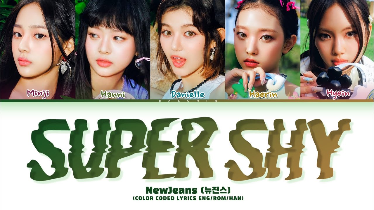 NewJeans Super Shy Lyrics (Color Coded Lyrics) - YouTube
