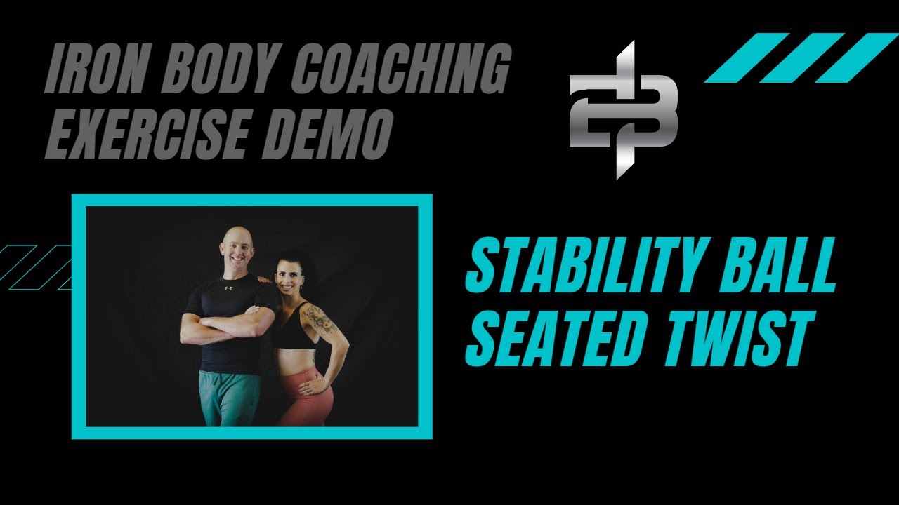 Stability Ball Seated Twist - YouTube