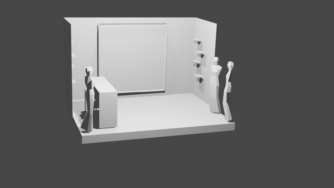 Getting back into Blender - Stand build talk through - YouTube