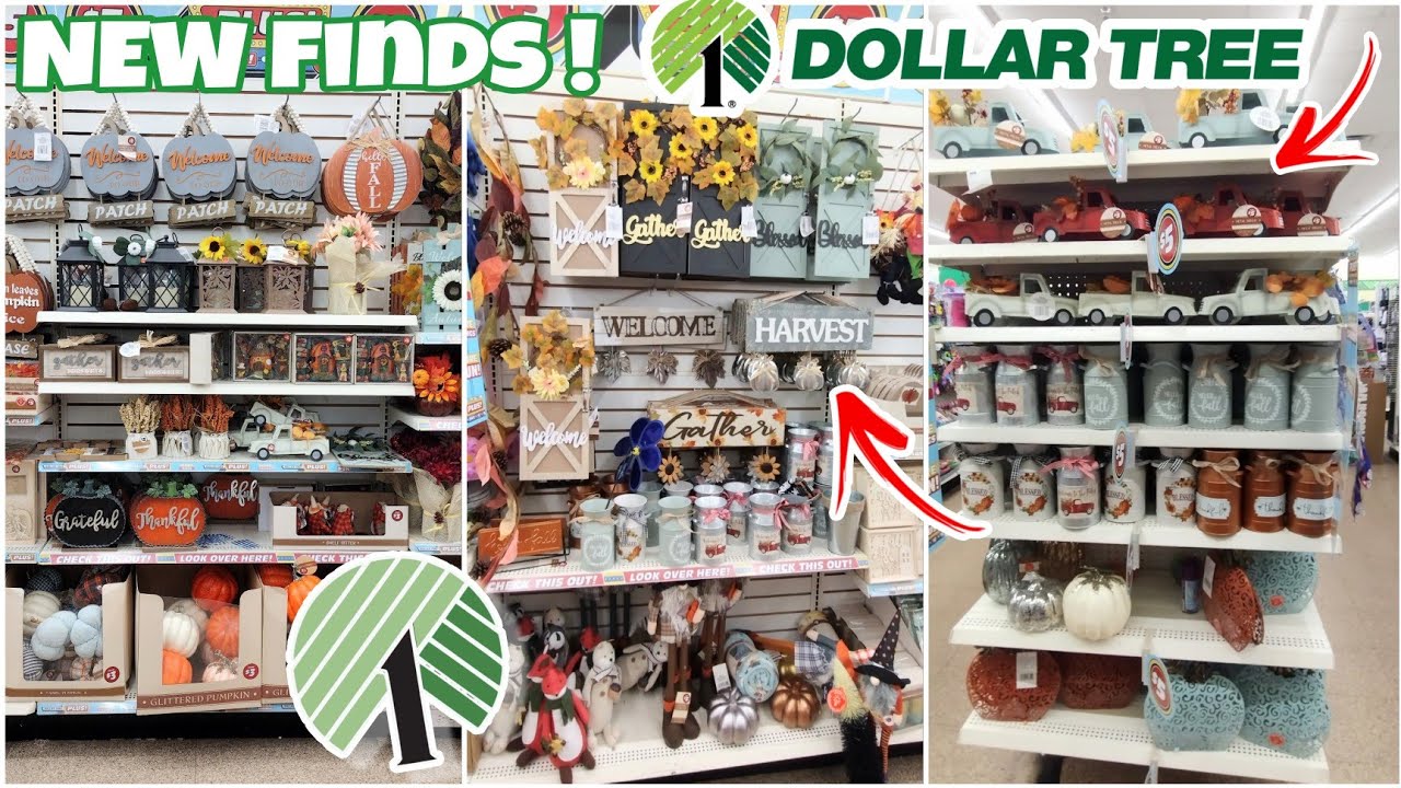 *NEW* FALL FINDS AT Dollar Tree!!🍂😱 $1.25!! / 2022! - YouTube