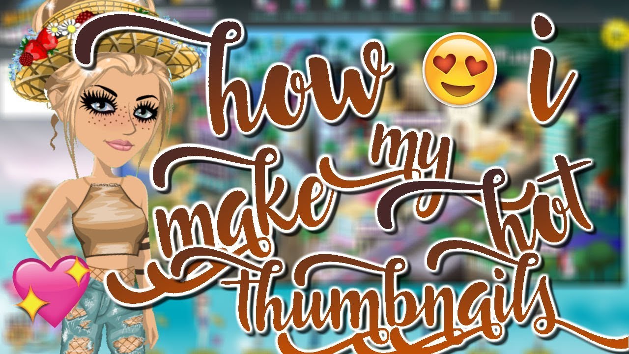 HOW I MAKE MY HOT THUMBNAILS 😍 // Pink Dank 2 - YouTube