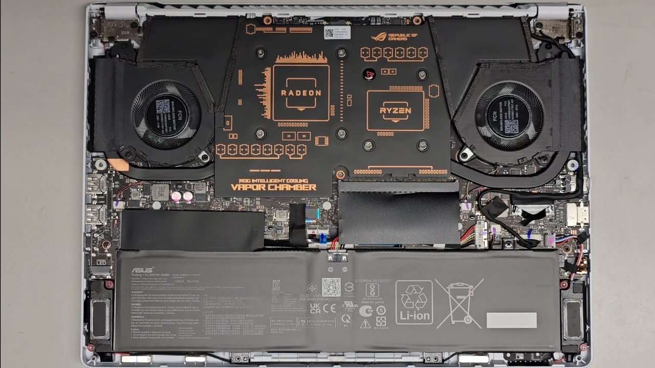 ASUS ROG Zephyrus G14 GA402R Disassembly RAM SSD Hard Drive Upgrade ...