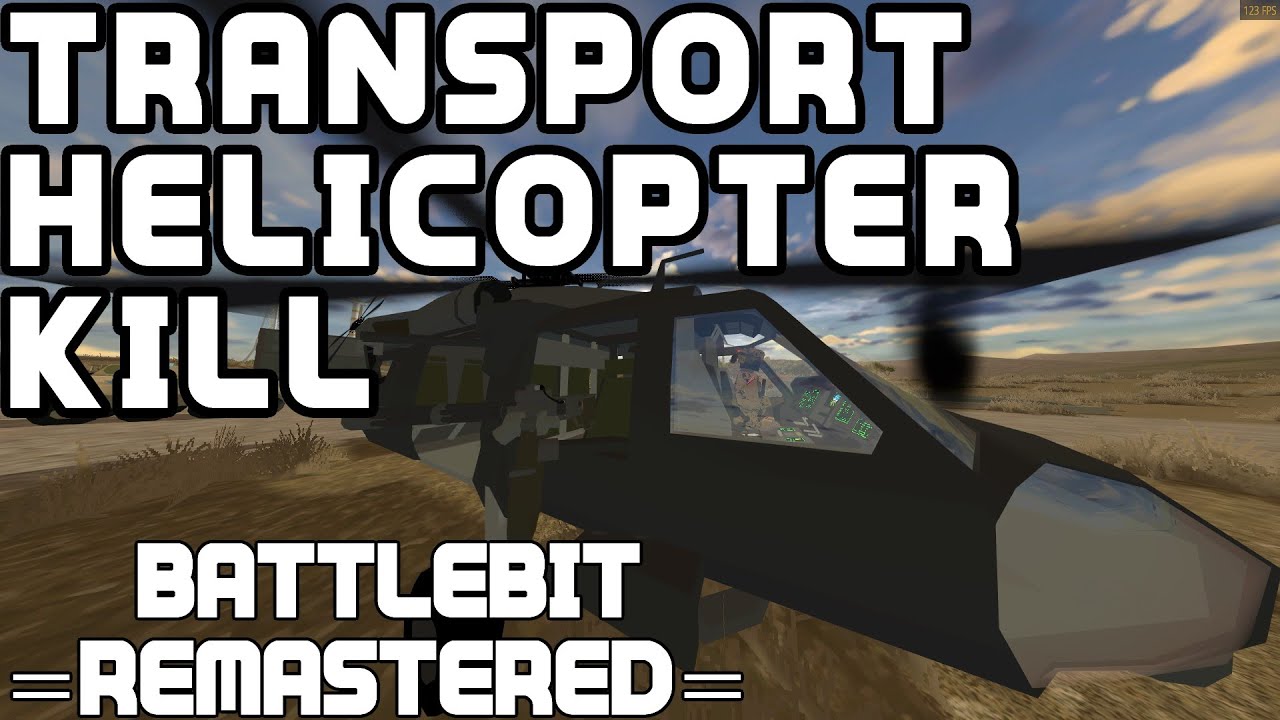 Battlebit Remastered | Transport Helicopter Gunner Kill - YouTube