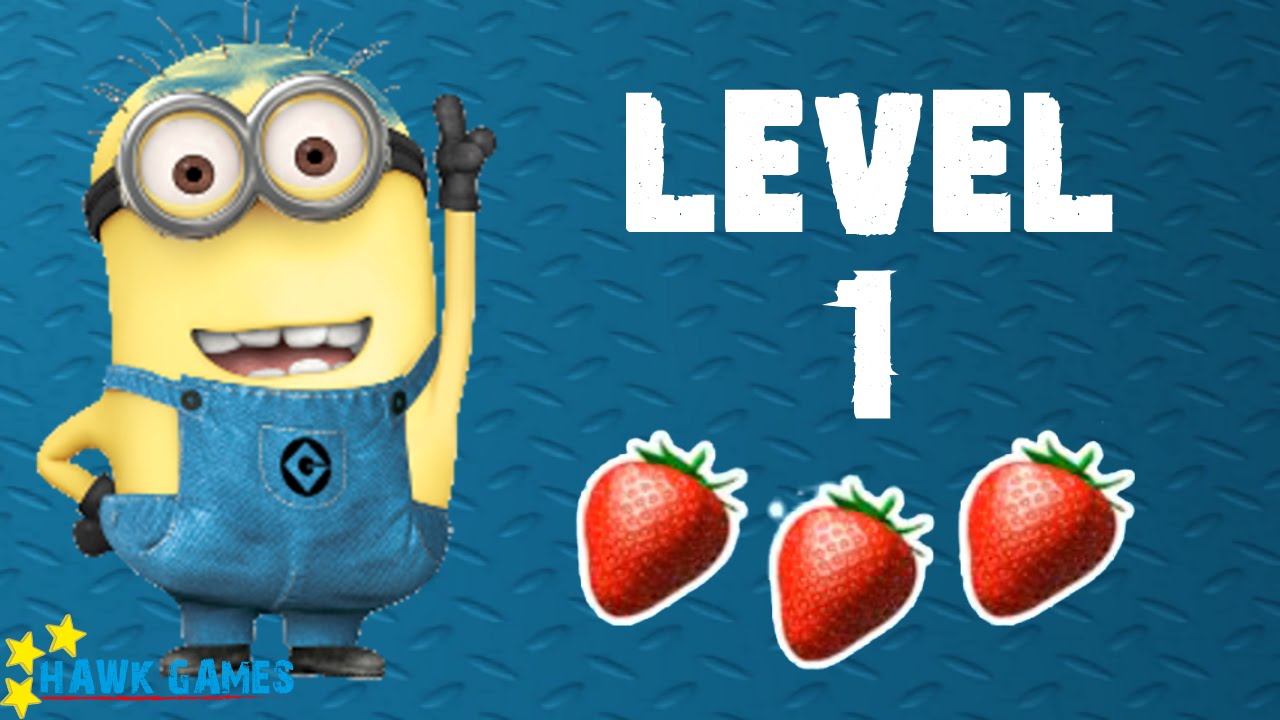 Despicable Me: Minion Rush - Walkthrough Level 1 3/3 (collect 100 ...