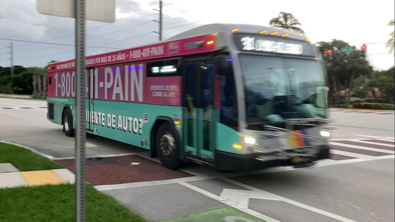 Broward County Transit Bus 31 Bypass, Lyons Rd & NW 6th Manor, 2020 ...