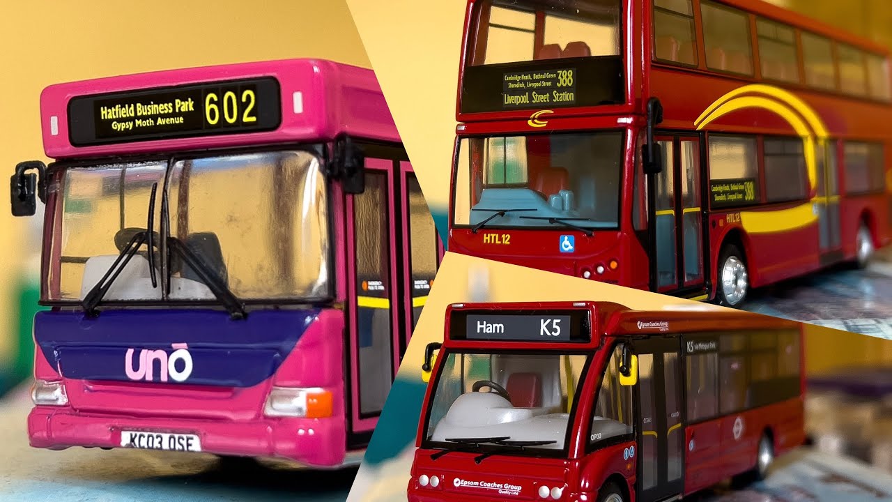 My new model buses. 15th May 2024. - YouTube