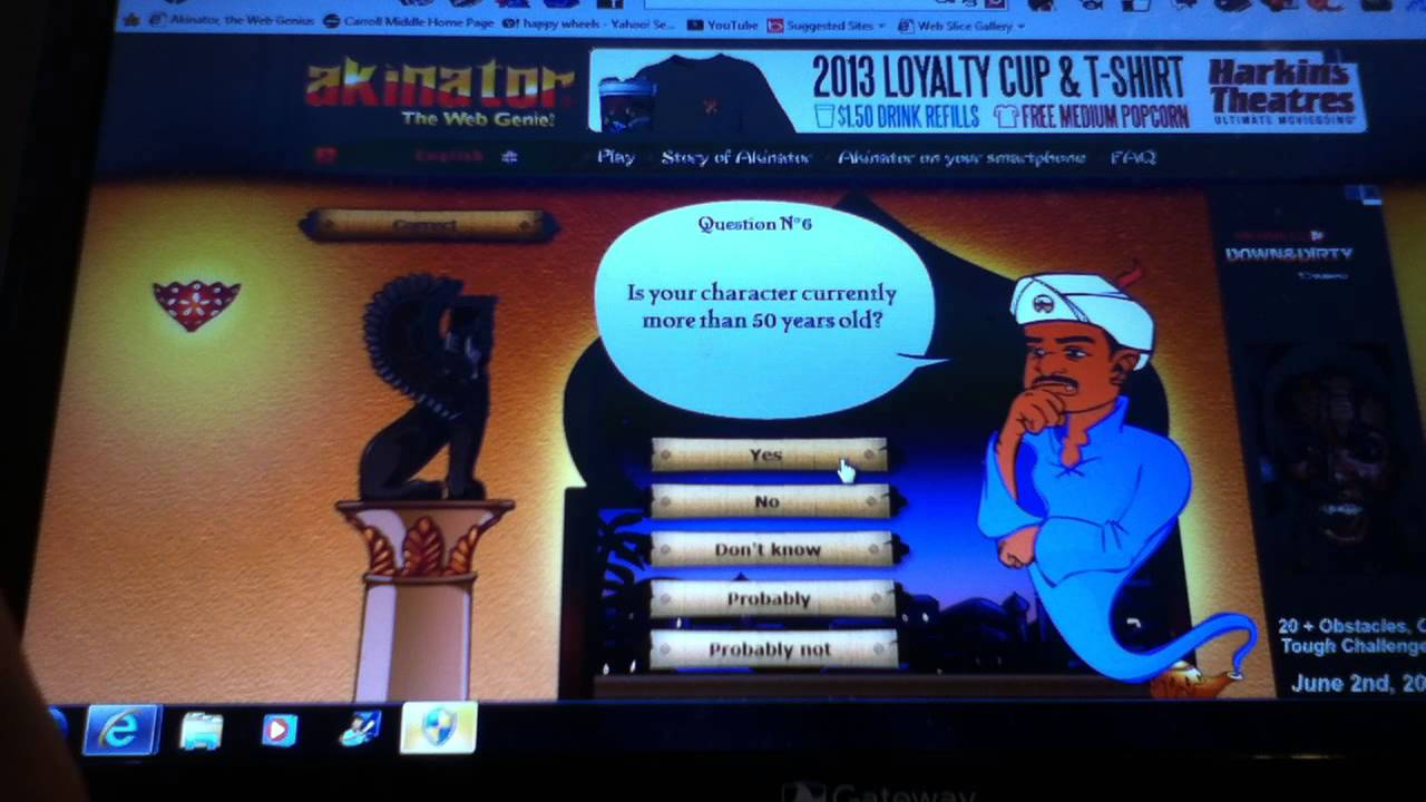 Akinator Part 7: Does The Akinator Know Jim Bonacci(Creator Of Happy ...