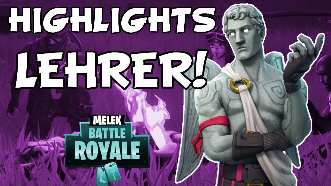 Lehrer (Teacher plays Fortnite) Highlights | FORTNITE BATTLE ROYALE ...