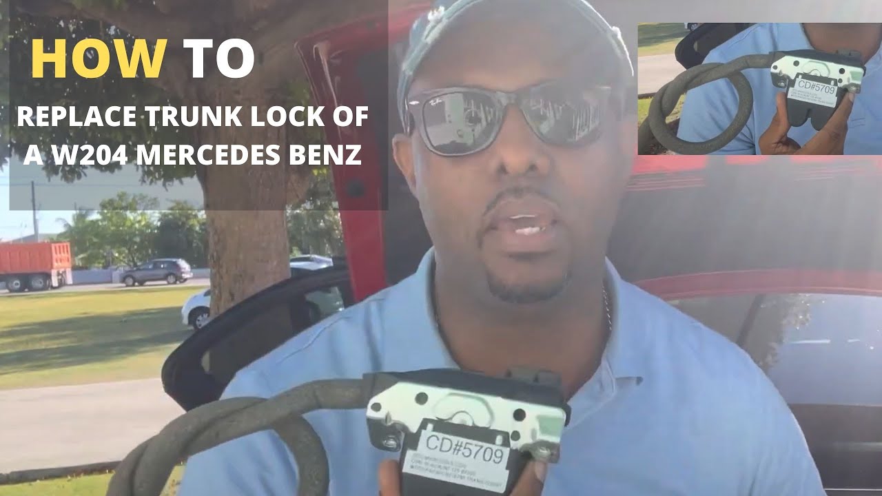 Trunk Lock fix Mercedes Benz 2011-2015 - YouTube
