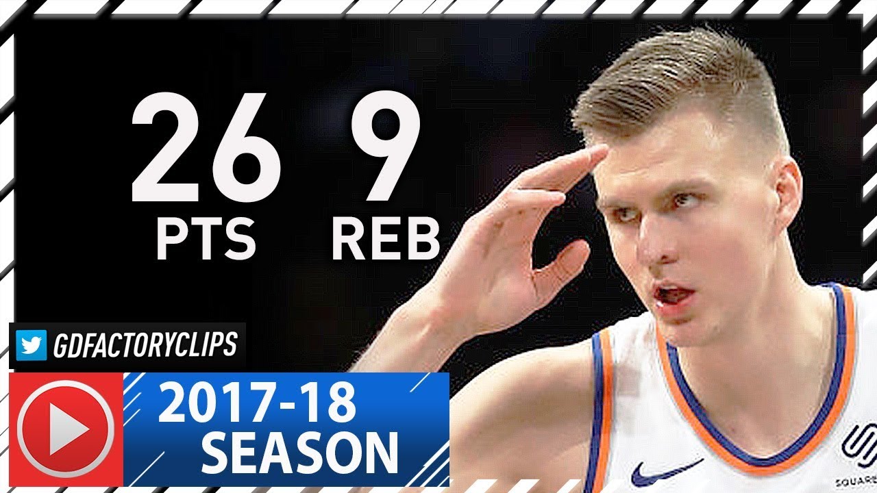 Kristaps Porzingis Full Highlights vs Nets (2018.01.15) - 26 Pts, 9 Reb ...