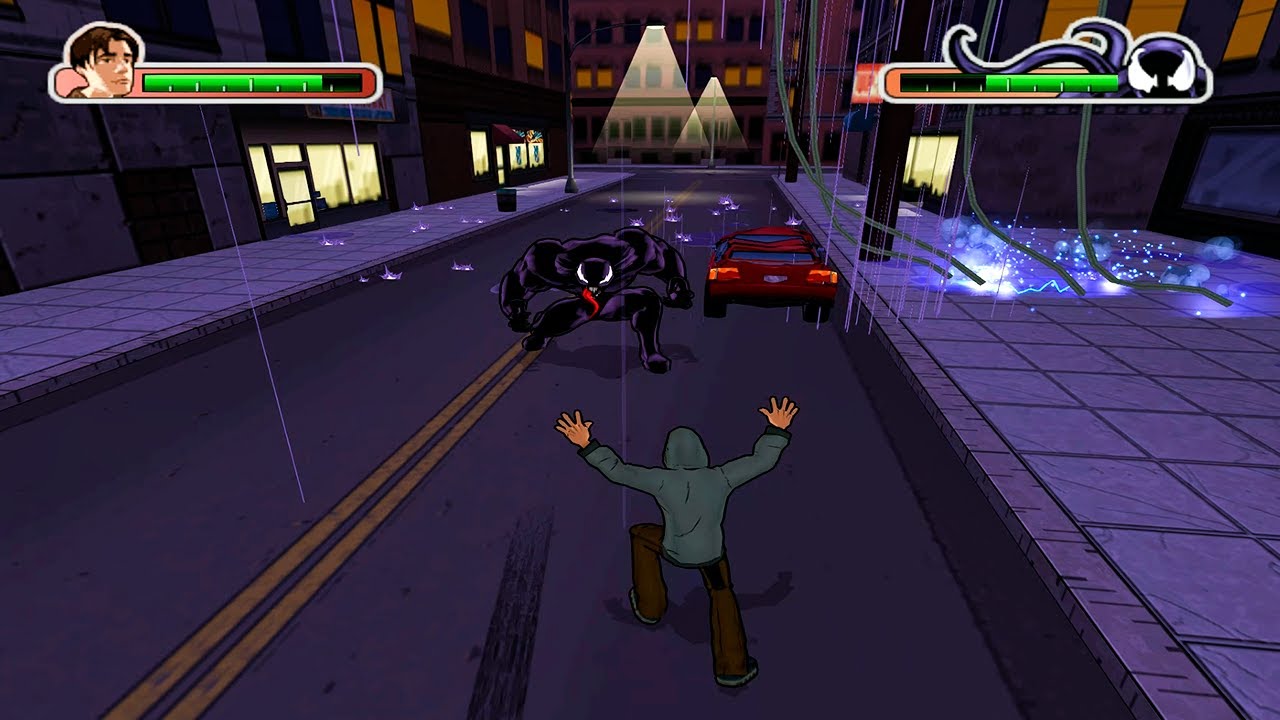 Ultimate Spider-Man PS2 Gameplay - YouTube