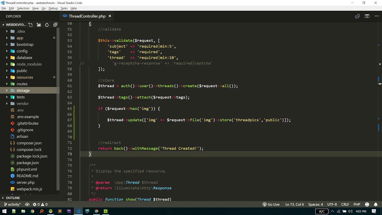 File Uploadstorage In Laravel 56 Youtube