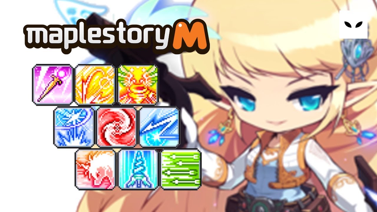 ราชินีแห่งหมู่เอลฟ์ Mercedes และทักษะ Link Skill ของเธอ | MapleStory M ...
