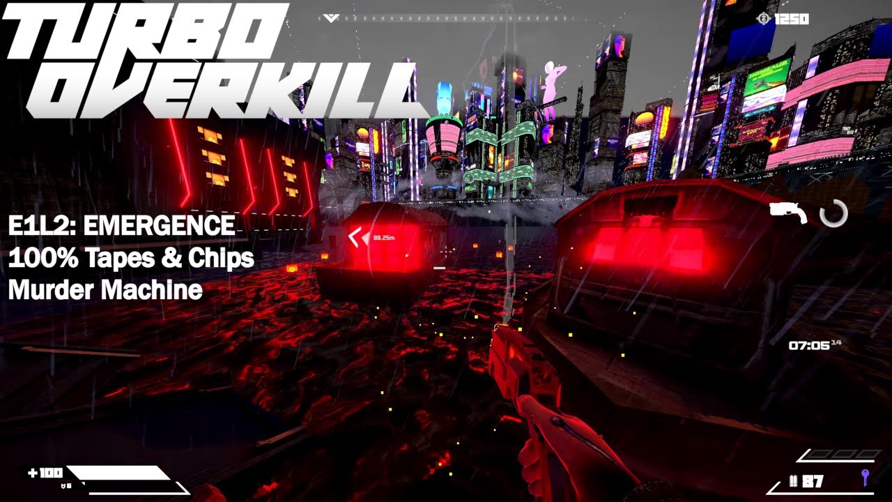 Turbo Overkill - E1L2: Emergence (Murder Machine, 100% Tapes/Chips ...