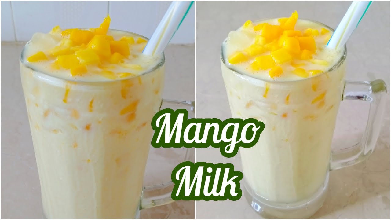 Delicious Mango Milk Recipe | Summer Special Drink - YouTube