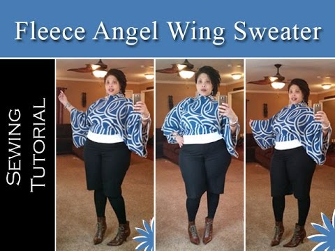 Angel Wing Sweater Tutorial - YouTube