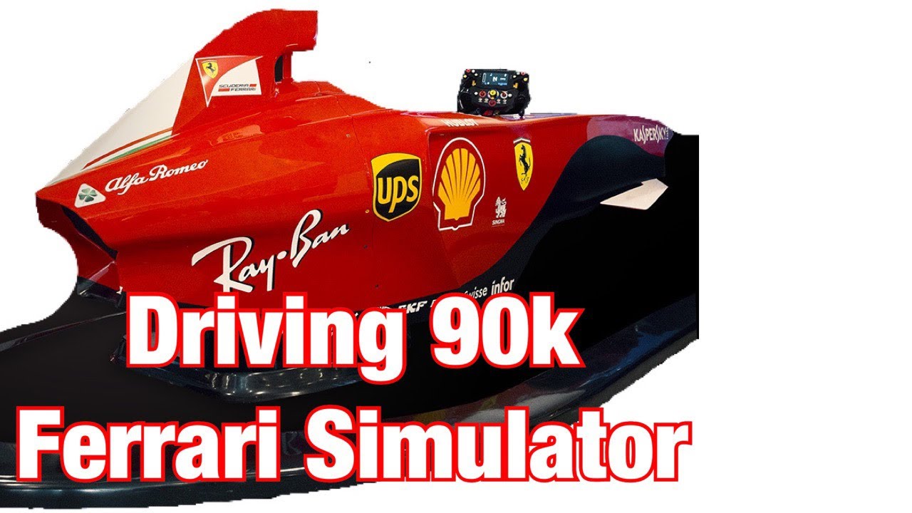 DRIVING $90,000 FERRARI SIM - YouTube