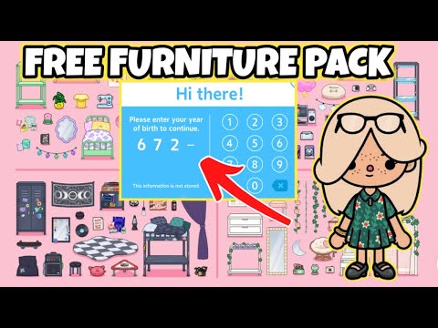 Free Furniture Pack⚠️ Toca Boca Free Code | Toca Life World 2023 Code