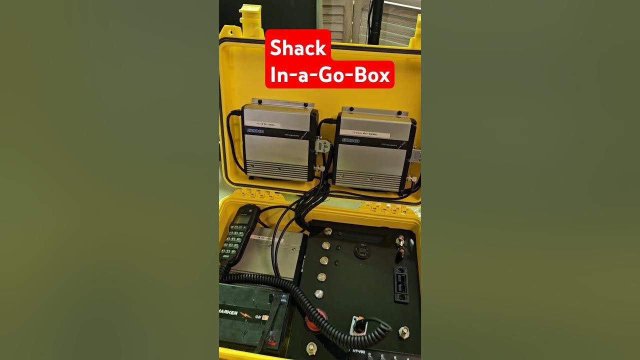 Update - Simoco SRM9000 Shack in a Go Box Amateur Radio Emergency Communications - YouTube