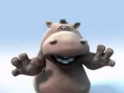 Happy Hippo Stan 'The lion sleeps tonight' - YouTube