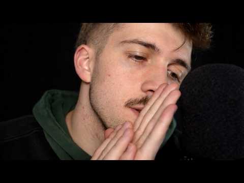 ASMR Inaudible Whispering for Sleep | Gentle Hand & Fabric Sounds (1 Hour)