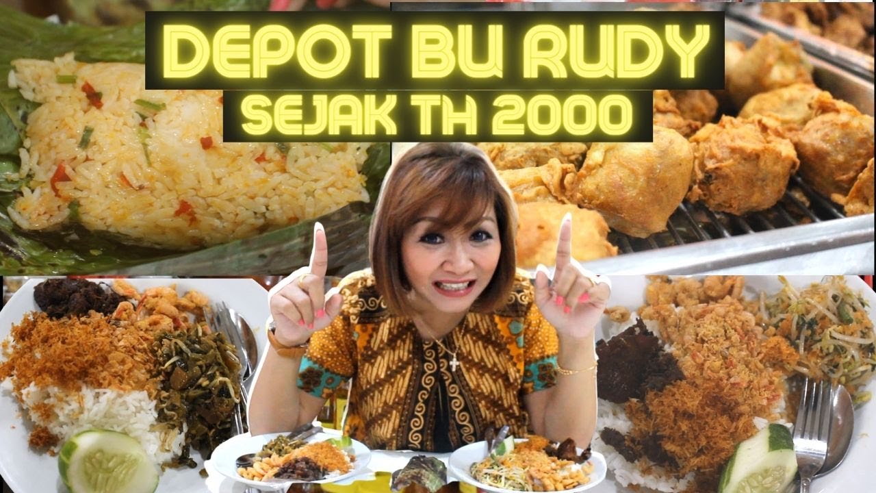NASI UDANG EMPAL BU RUDY, IKON SURABAYA, SAMBALNYA JUARA, TERKENAL ...