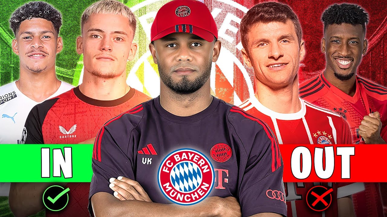Bayern Munich Revolution:🔥 3 Major Signings and 3 Star Exits This ...