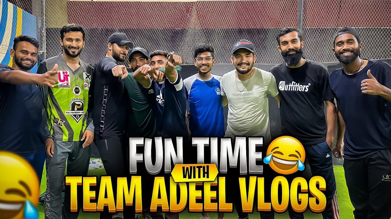 ADEEL VLOGS FUN TIME 😂 & PAKISTAN's WORLD CUP SQUAD - YouTube