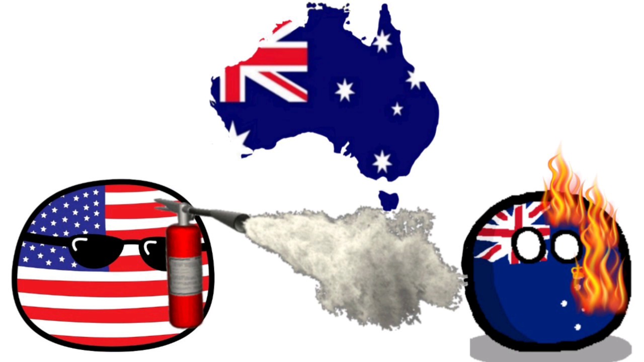 Countryballs - Australia in flăcări #3 - YouTube