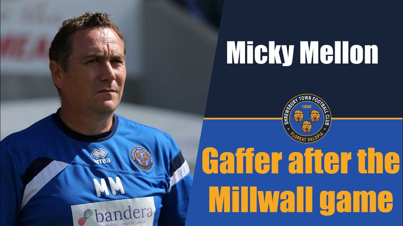 Micky Mellon post Millwall - Town TV - YouTube