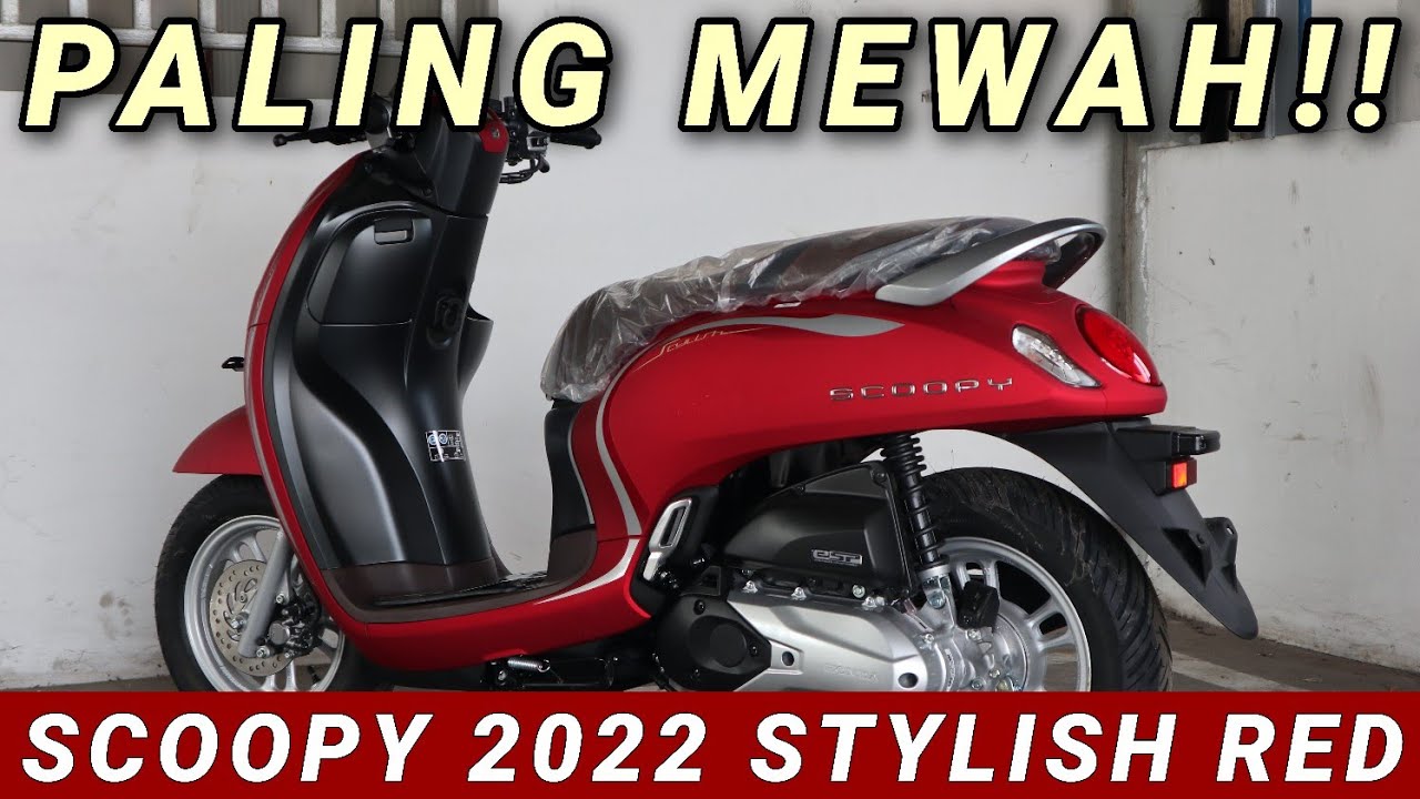 Scoopy 2022 Merah