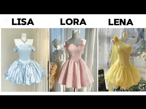 Choose your style💗| Lisa, Lora or Lena✨️ #choose #outfit #lisaorlena 