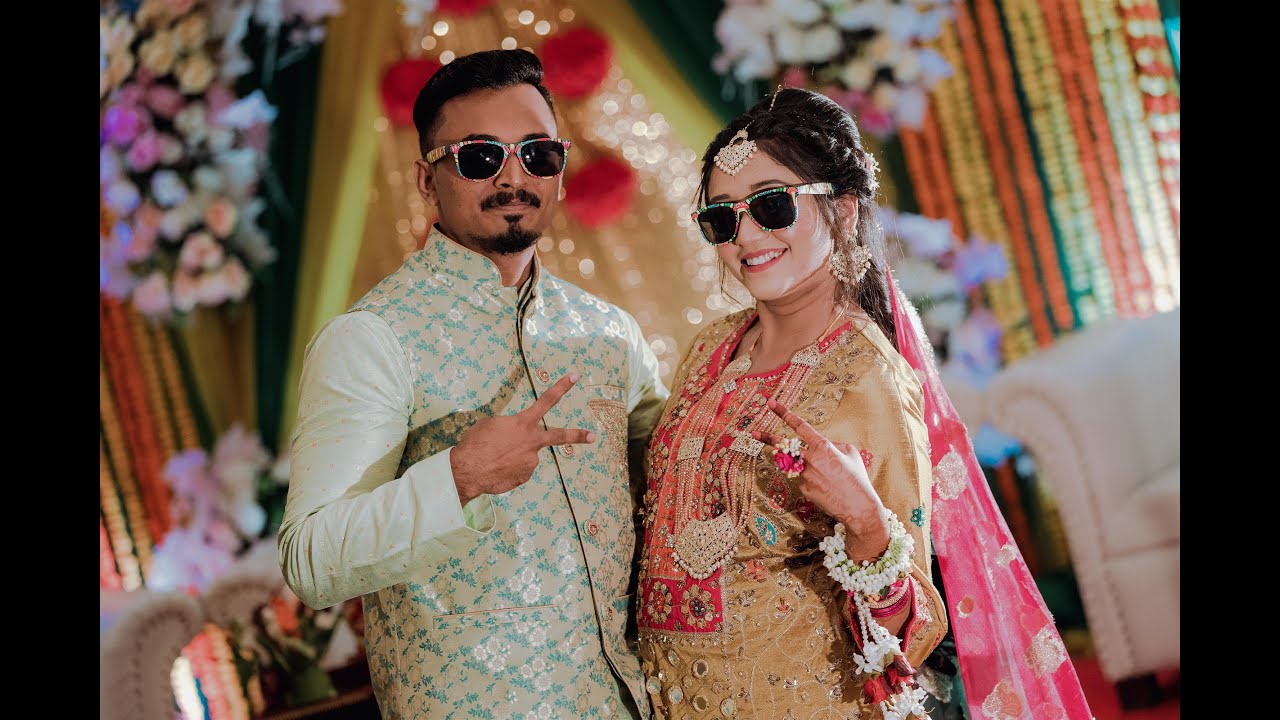 Raju & Purna Holud | Wedding Chronicle - YouTube