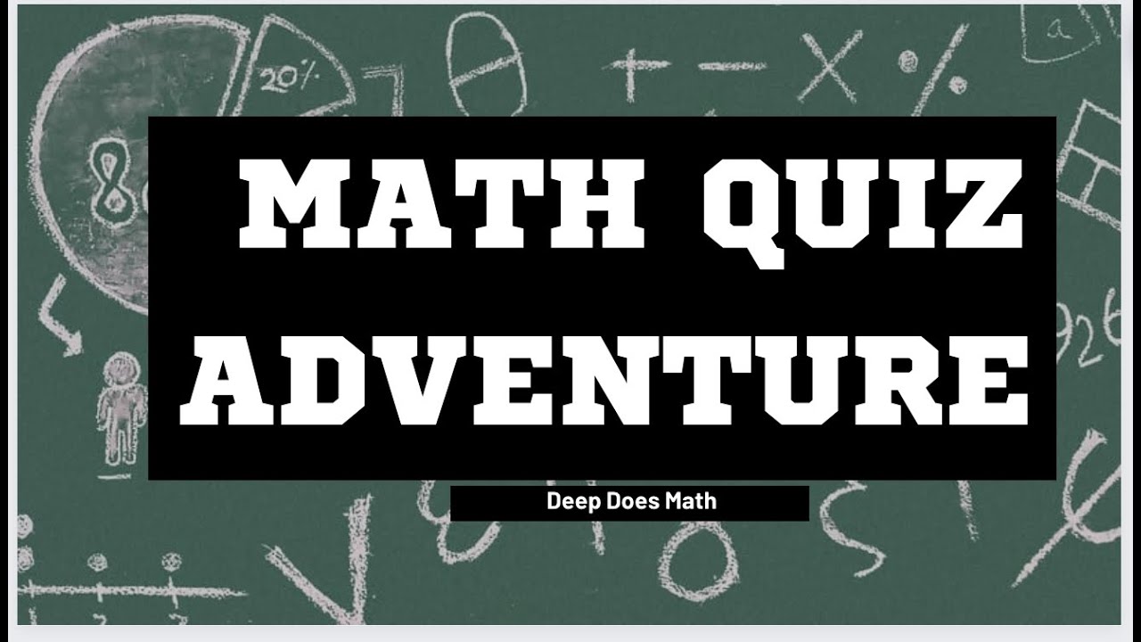 The Ultimate math Quiz Challenge - YouTube