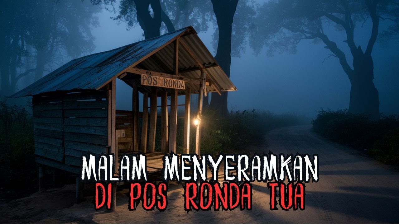 Malam Menyeramkan di Kampung!! Kisah Mistis Pos Ronda Tua - YouTube