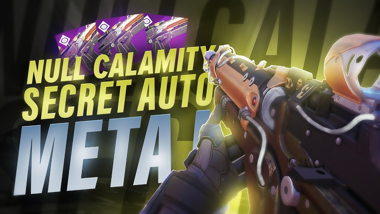 Null Calamity NEW Auto rifle Meta ? (it's so good..) - YouTube