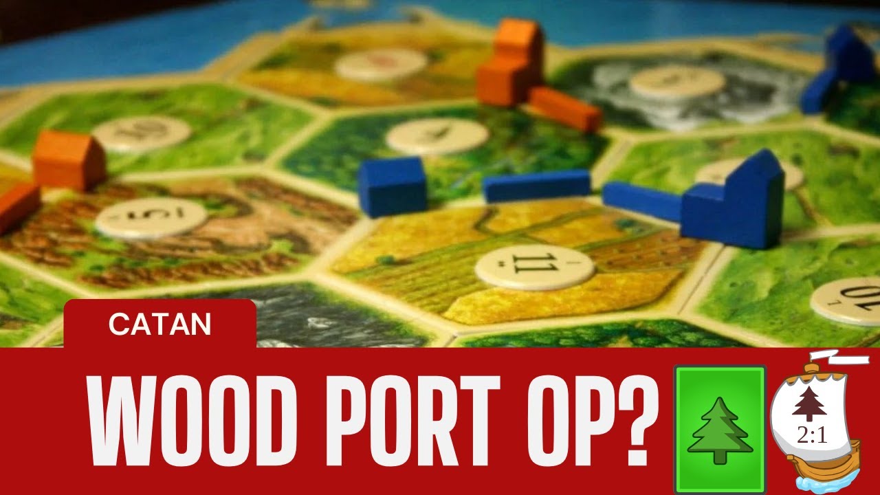 Catan Pro Plays Ranked Against KILLER Wood Port! - YouTube