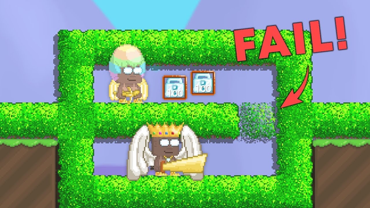 200 Blue Gem Lock Scam Fail!! - TOP 5 SCAM FAILS in Growtopia - YouTube