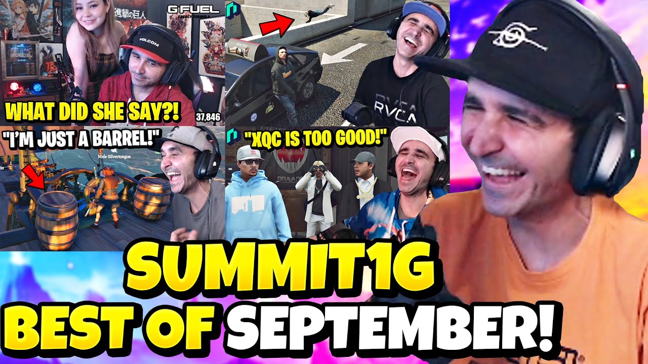 SUMMIT1G FUNNIEST & BEST MOMENTS OF SEPTEMBER! | GTA 5 NoPixel RP - YouTube