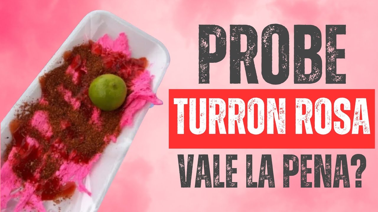 TURRON ROSA! TIENES QUE SABER ESTO ANTES DE PROBARLO! - YouTube