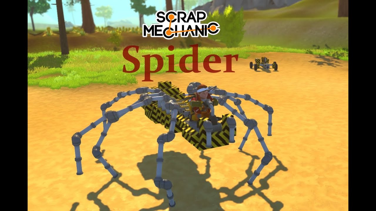 Scrap Mechanic - Spider (eng) - YouTube