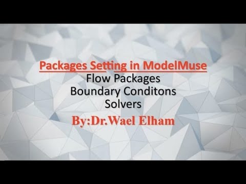 Lect2:Packages Setting in ModelMuse - YouTube