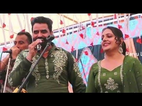 🔥 Surinder Mann & Karnjit Kammo LIVE Show 2025 | Punjabi Folk Stage ...