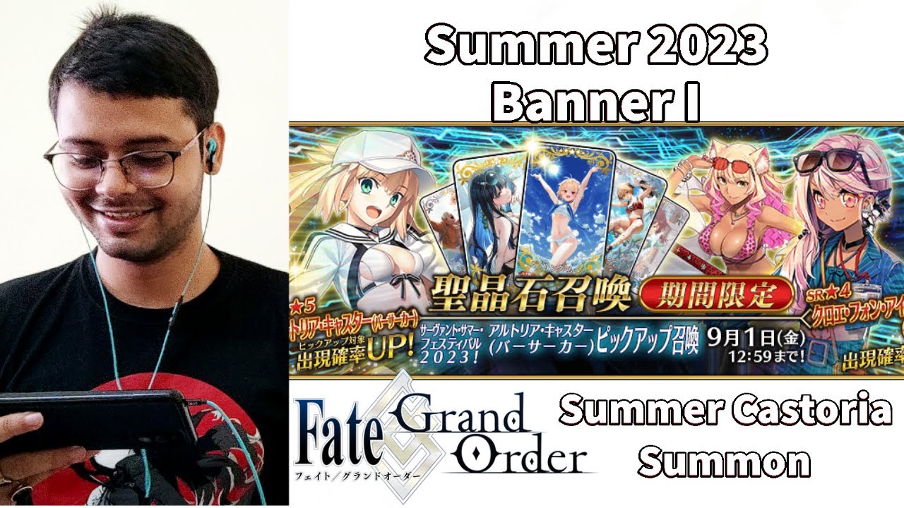 [FGO] My Summer Castoria Summons (Summer 2023) 【Fate/Grand Order】 - YouTube